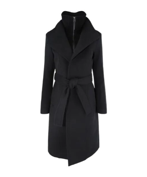 Mackage Norita Double-layer Coat - Black