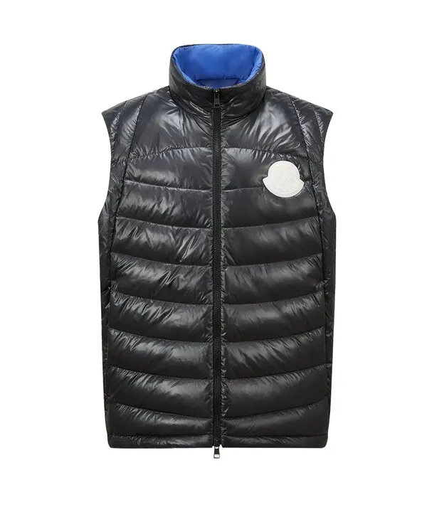 Moncler Logo Patch Down Vest