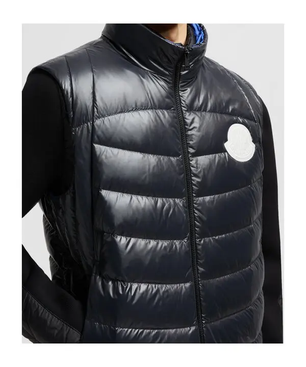 Moncler Logo Patch Down Vest