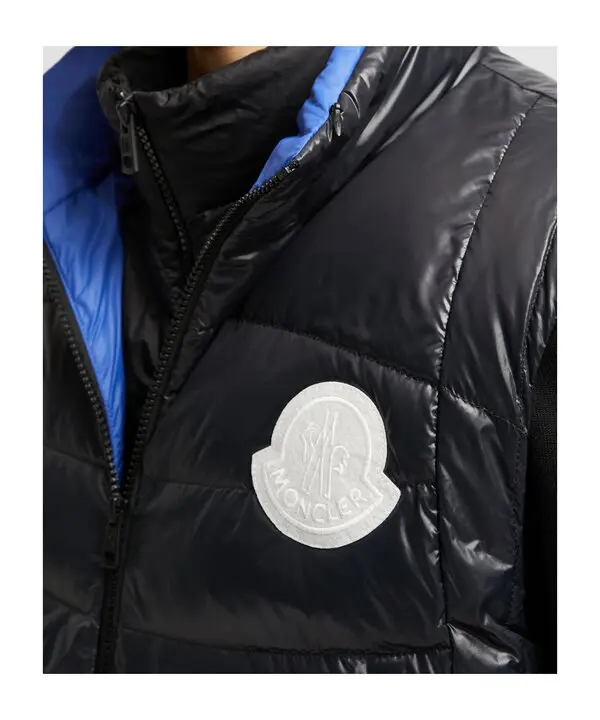 Moncler Logo Patch Down Vest