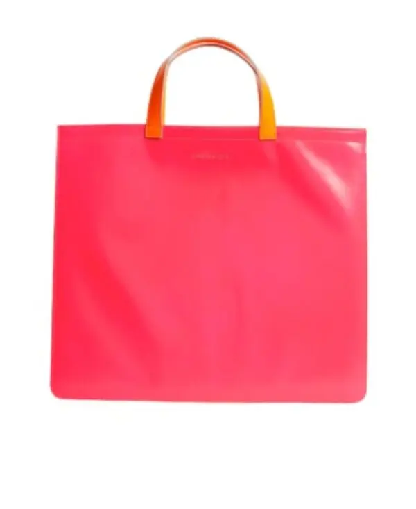 Comme Des Garçons Super Fluorescent Tote Bag - Orange