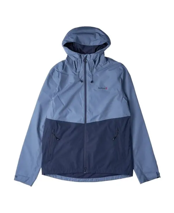 Barbour Long-sleeved Hooded Zip-up Jacket With Logo Detail