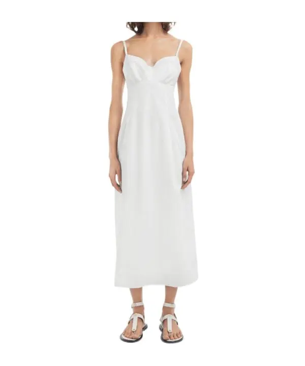 Co Bustier Poplin Dress - Core
