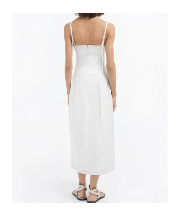 Co Bustier Poplin Dress