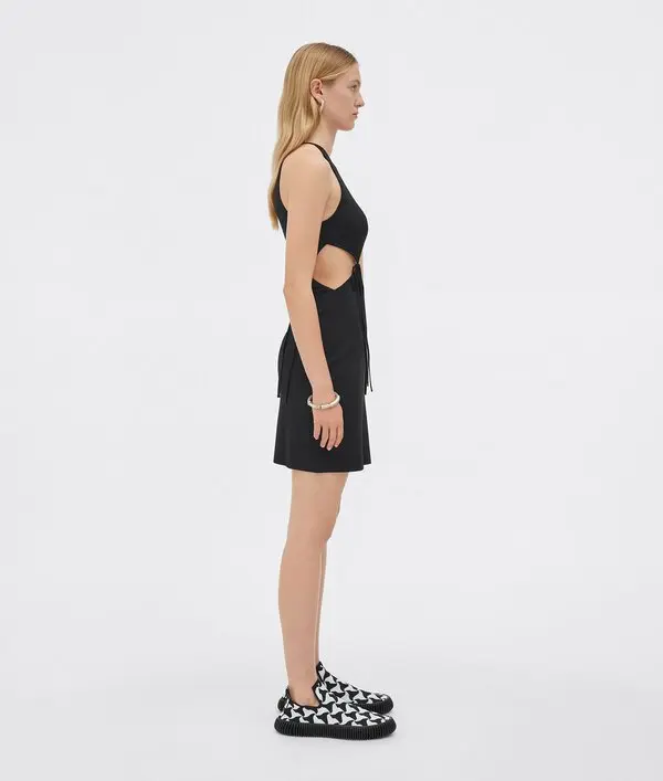 Bottega Veneta Cut-out Detailed Sleeveless Mini Dress