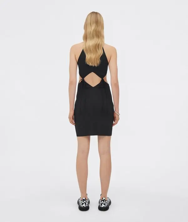 Bottega Veneta Cut-out Detailed Sleeveless Mini Dress