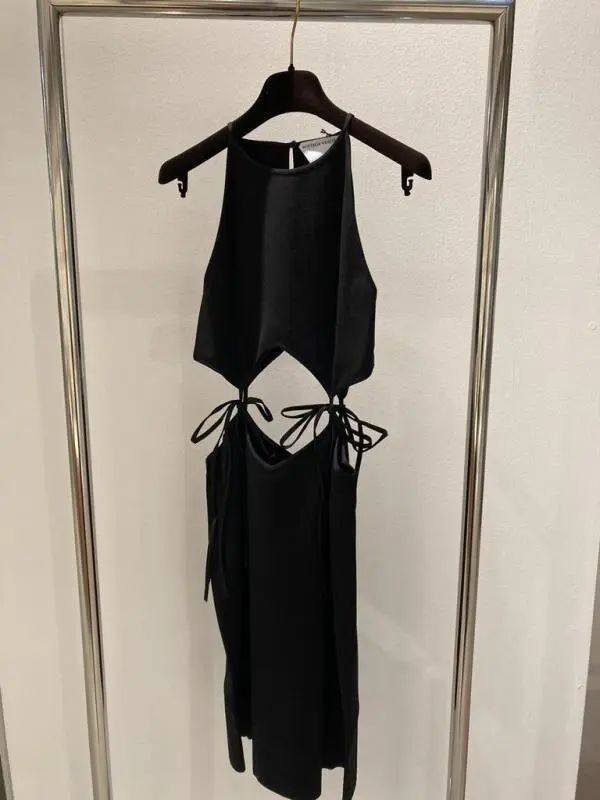 Bottega Veneta Cut-out Detailed Sleeveless Mini Dress