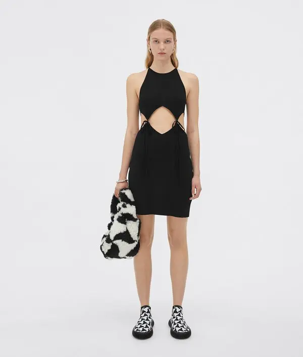 Bottega Veneta Cut-out Detailed Sleeveless Mini Dress