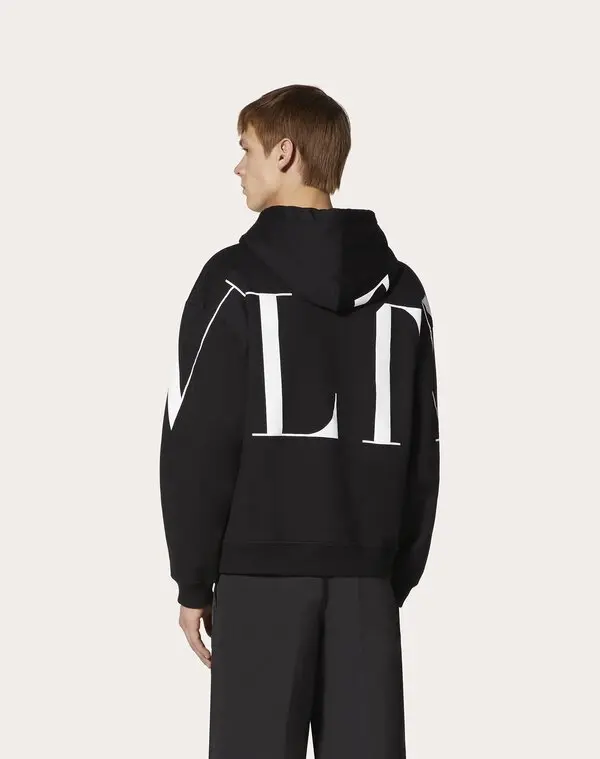 Valentino Garavani Logo Print Hoodie