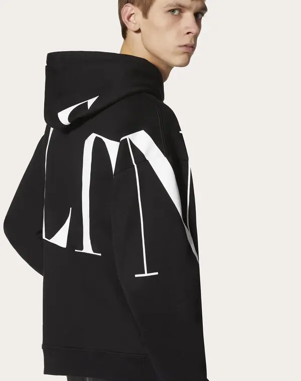Valentino Garavani Logo Print Hoodie