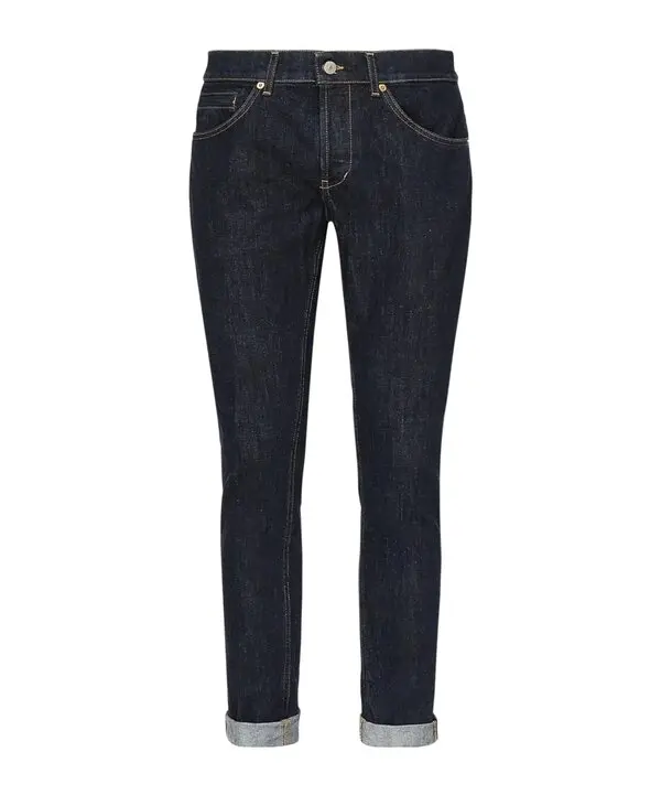 DONDUP Stretch Low-rise Jeans - Black