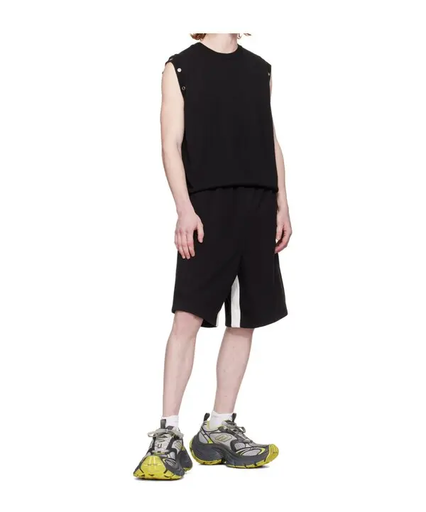 We11Done Contrast Track Shorts