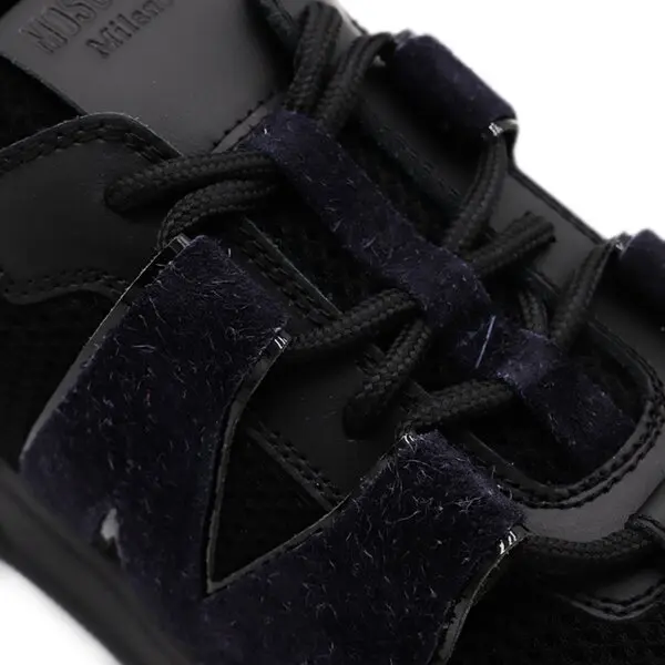 Moschino Detailed Sneakers - Black
