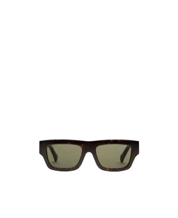 Gucci Squared Frame Sunglasses - Black