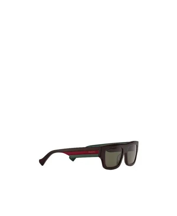 Gucci Squared Frame Sunglasses - Black