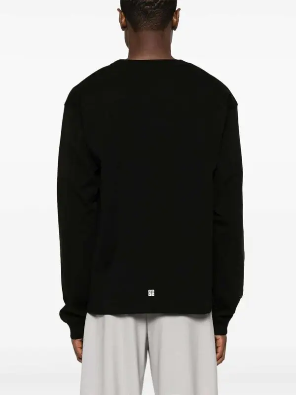 Givenchy 4g Stars Cotton T-shirt - Black