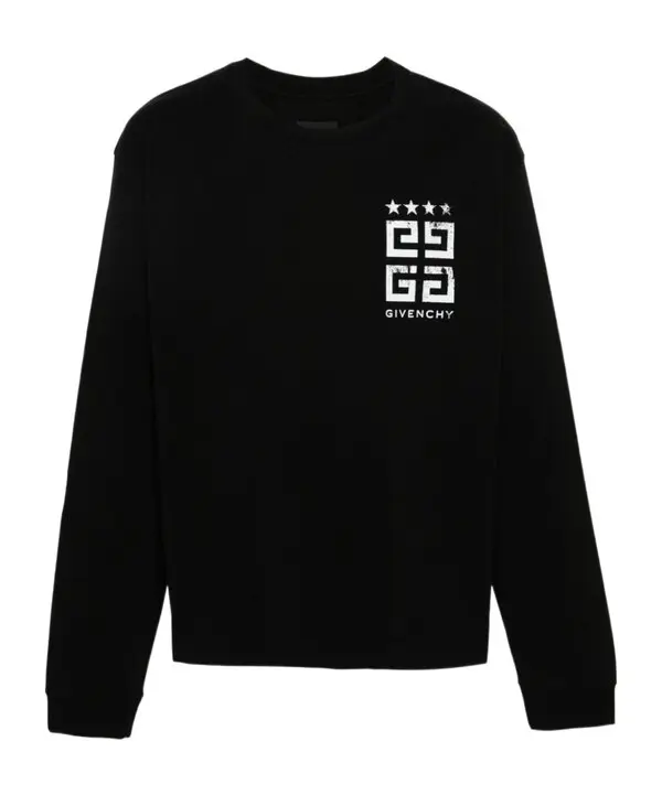 Givenchy 4g Stars Cotton T-shirt
