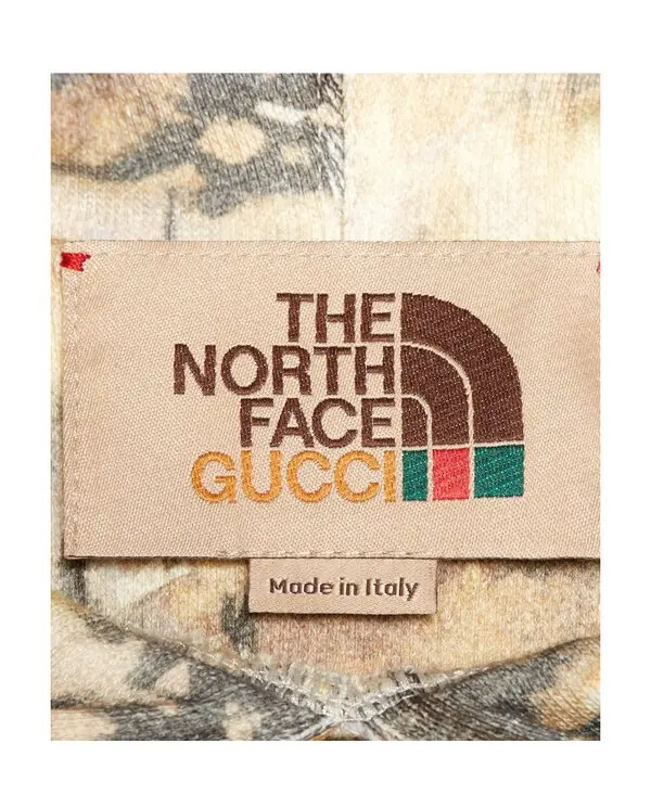 Gucci The North Face Logo-print Cotton Hoodie