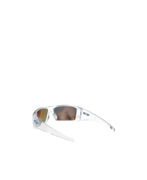 Oakley Heliostat Wrap-frame Sunglasses - Blue