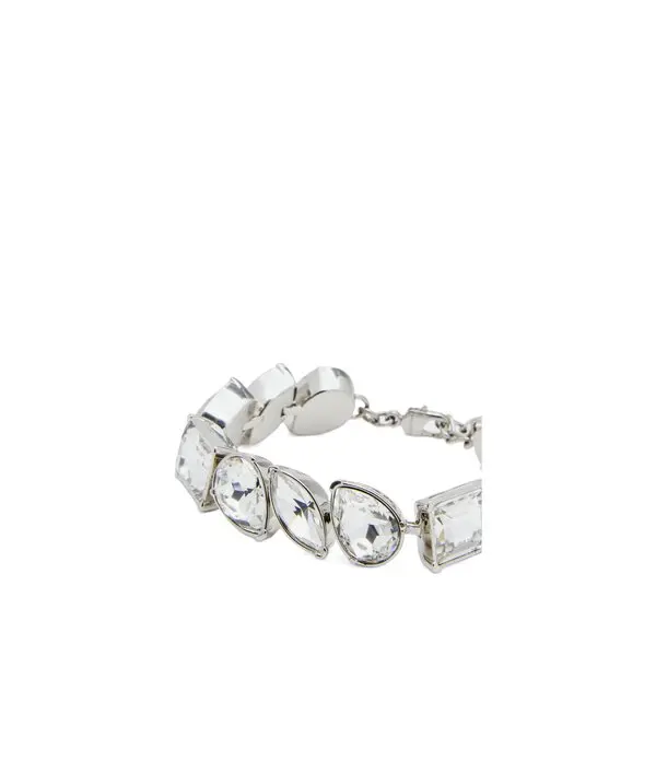 Alexander McQueen Crystal Embellished Cocktail Bracelet