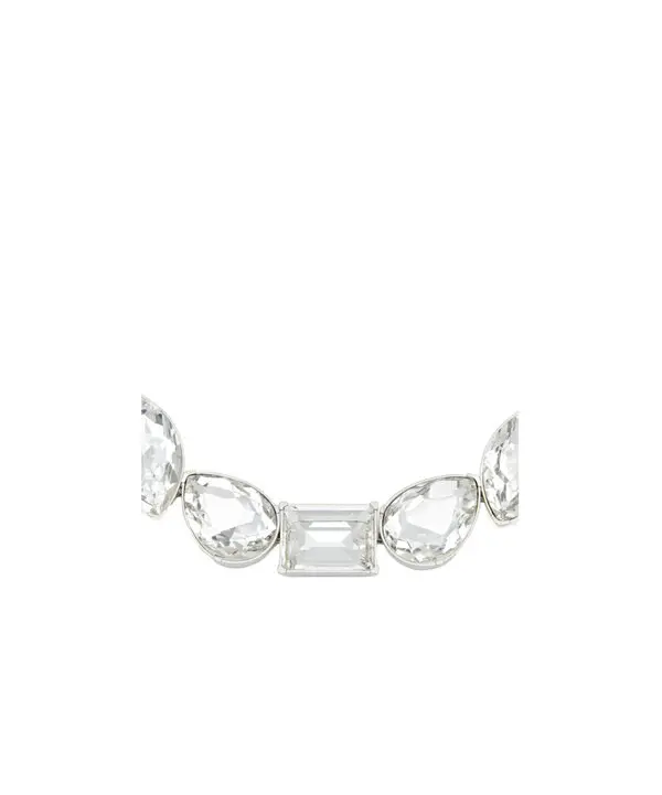 Alexander McQueen Crystal Embellished Cocktail Bracelet