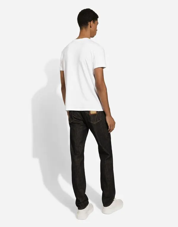 Dolce & Gabbana Slim Fit Jeans - Black
