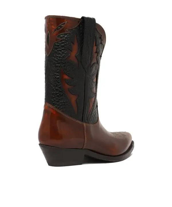 GOLDEN GOOSE Wish Star Embroidered Boots