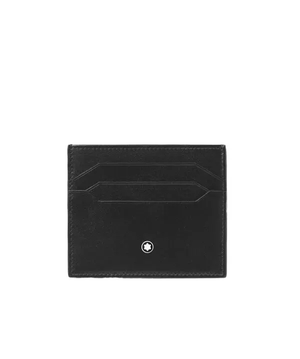 Montblanc Logo Plaque Cardholder - Black