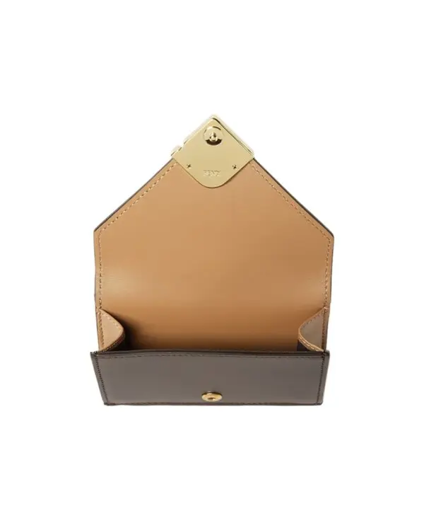 Fendi Ff Diamonds Tri-fold Wallet - Brown