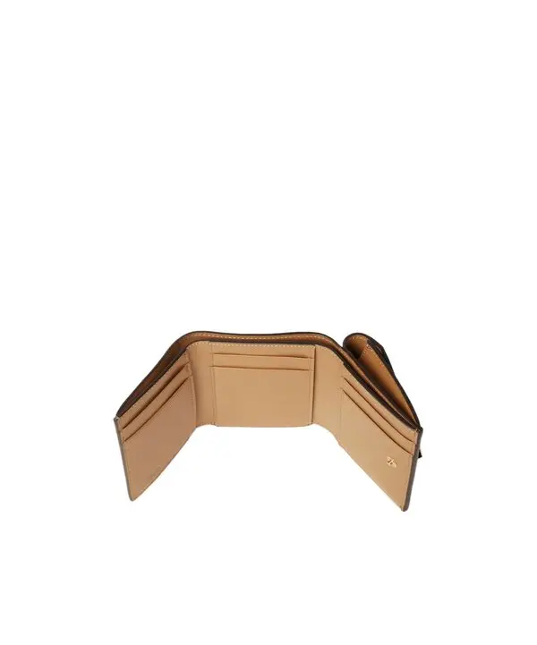 Fendi Ff Diamonds Tri-fold Wallet - Brown