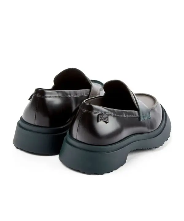 Camper Walden Round Toe Loafers - Black