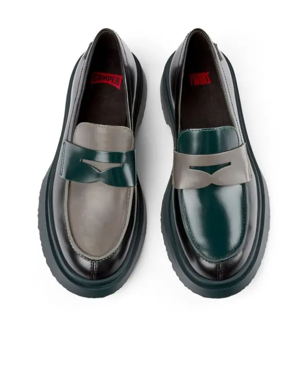 Camper Walden Round Toe Loafers - Black