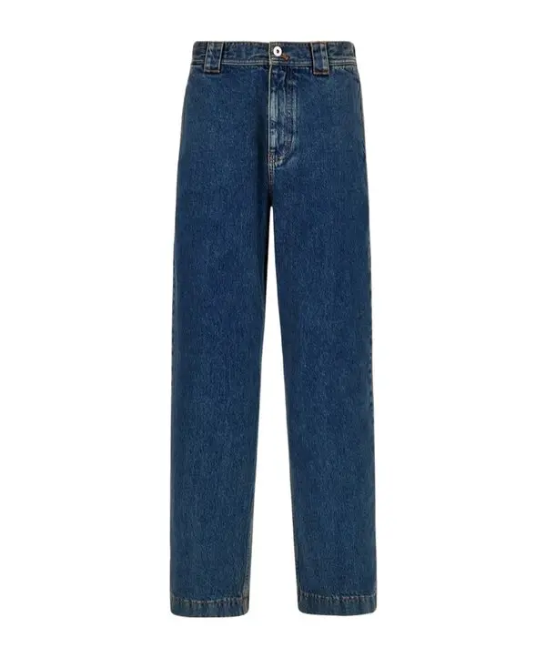 FERRAGAMO Work-inspired Straight-leg Jeans
