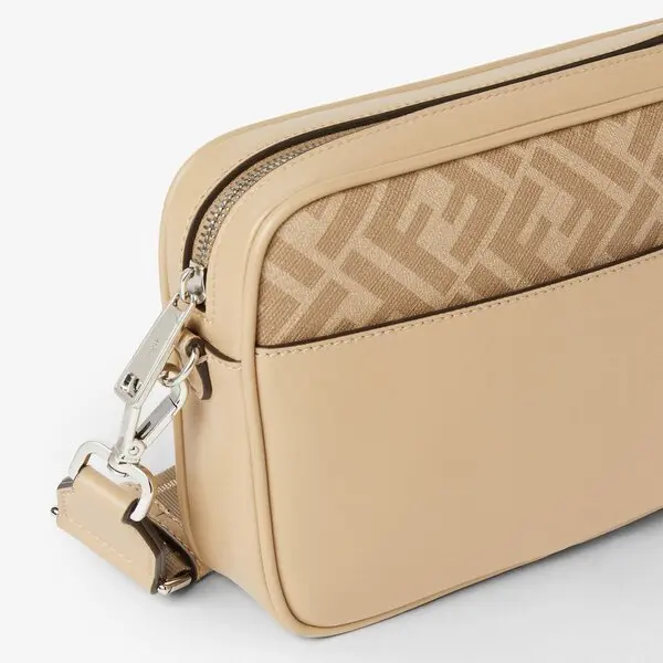 Fendi Squared Ff Camera Case - Beige