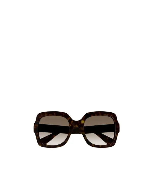 Gucci Rectangle Frame Sunglasses - Black