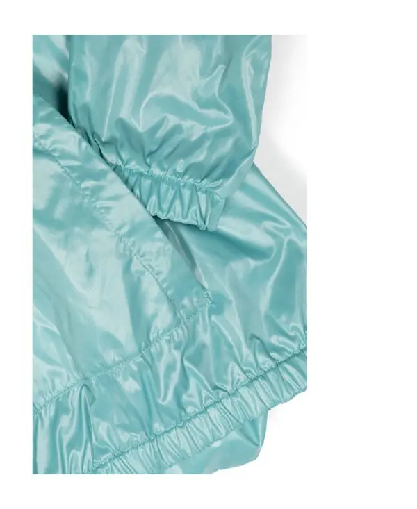 Moncler Hooded Zip-up Rain Jacket