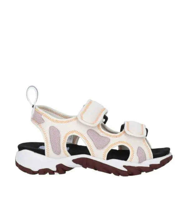 Alexander McQueen Striae Open-toe Sandals - White