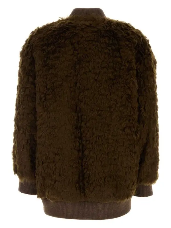 Max Mara Teddy Bomber Jacket