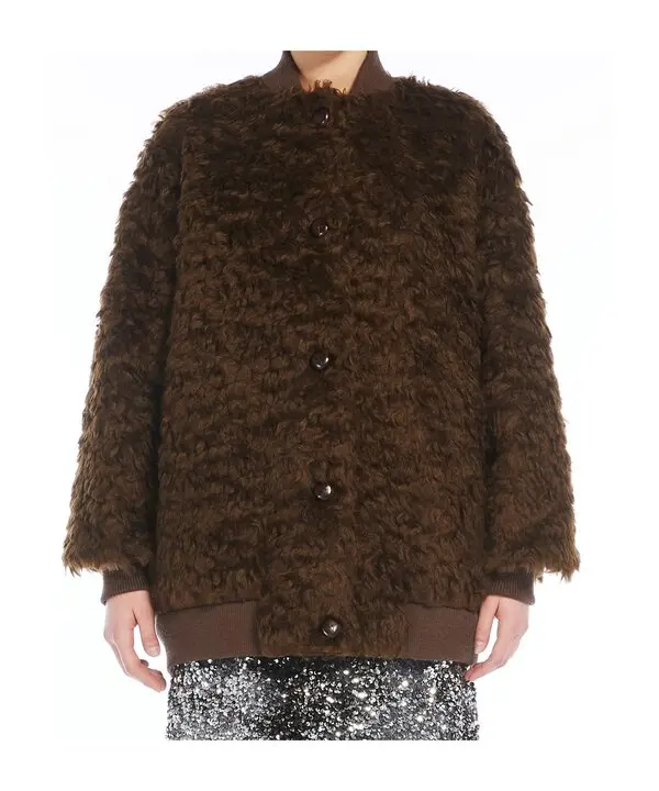 Max Mara Teddy Bomber Jacket