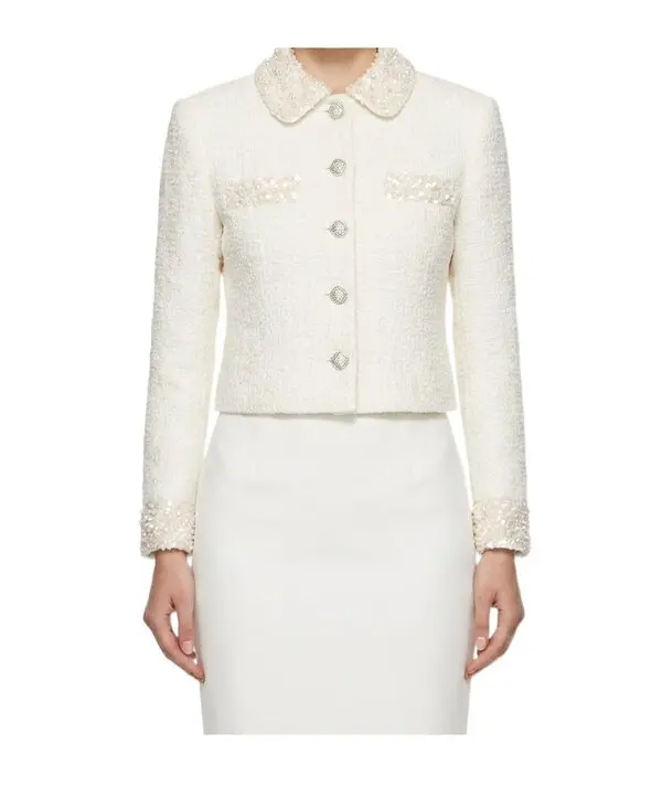 Marissa Chiara Sequined Embellished Jacket