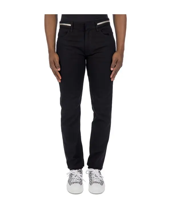 Givenchy 4g Embellished Skinny Jeans - Black