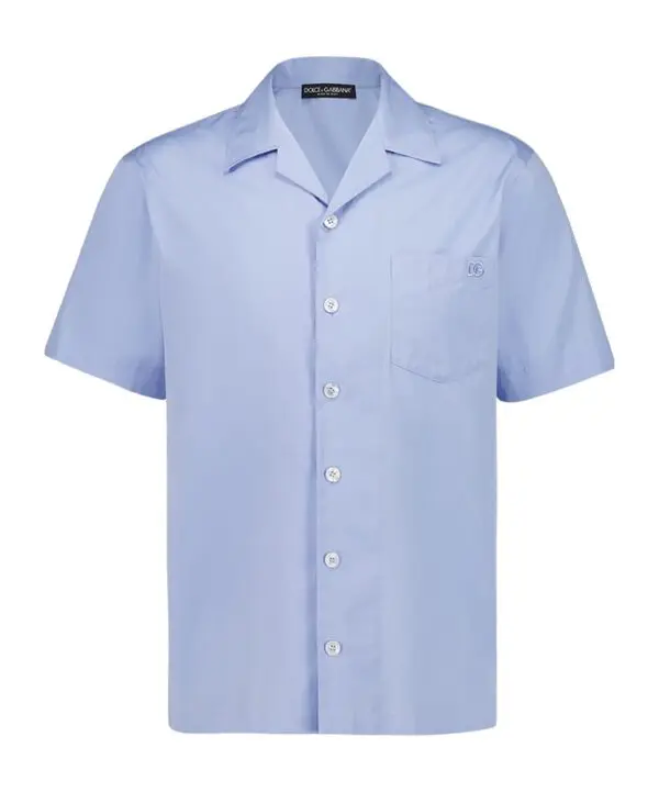 Dolce & Gabbana Dolce Gabbana Short-sleeved Shirt - Blue