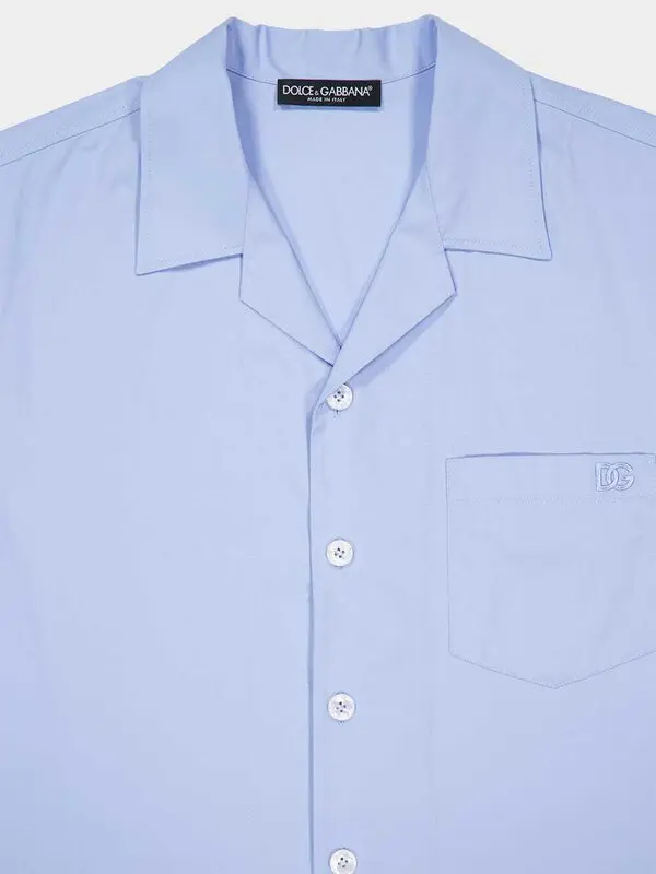 Dolce & Gabbana Dolce Gabbana Short-sleeved Shirt - Blue