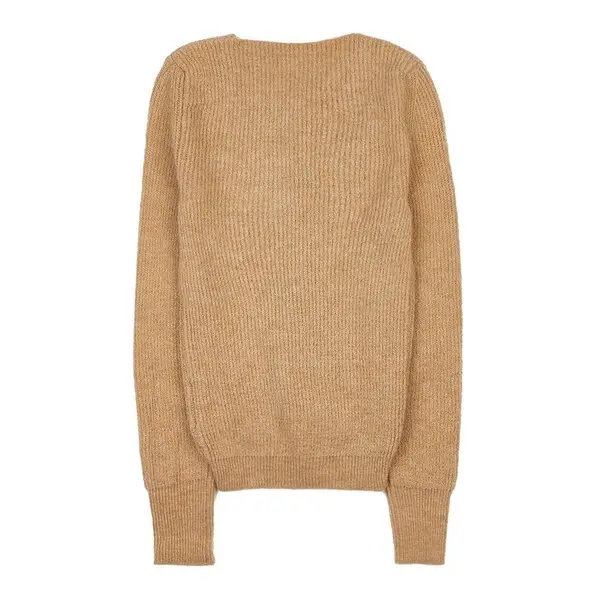 Jacquemus Le Papier" Asymmetrical Button Front Sweater