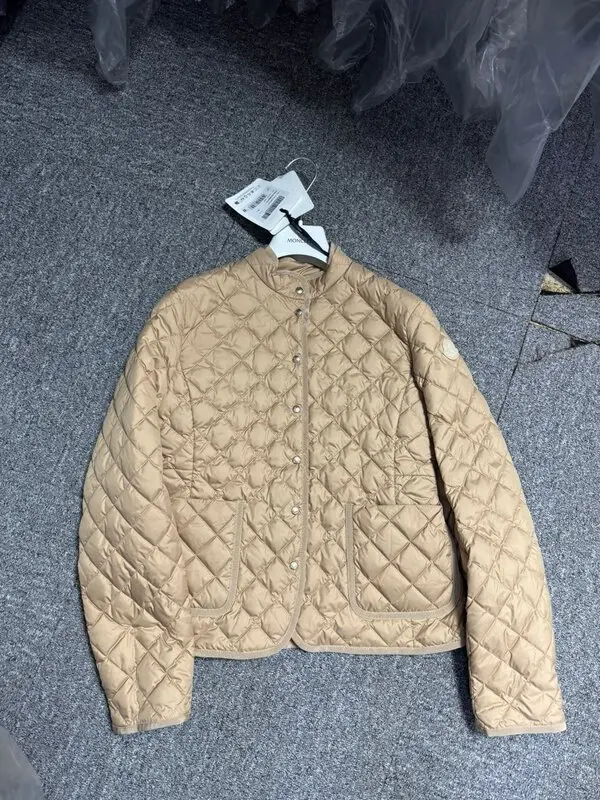 Moncler Epin Quilted Down Jacket - Light Brown