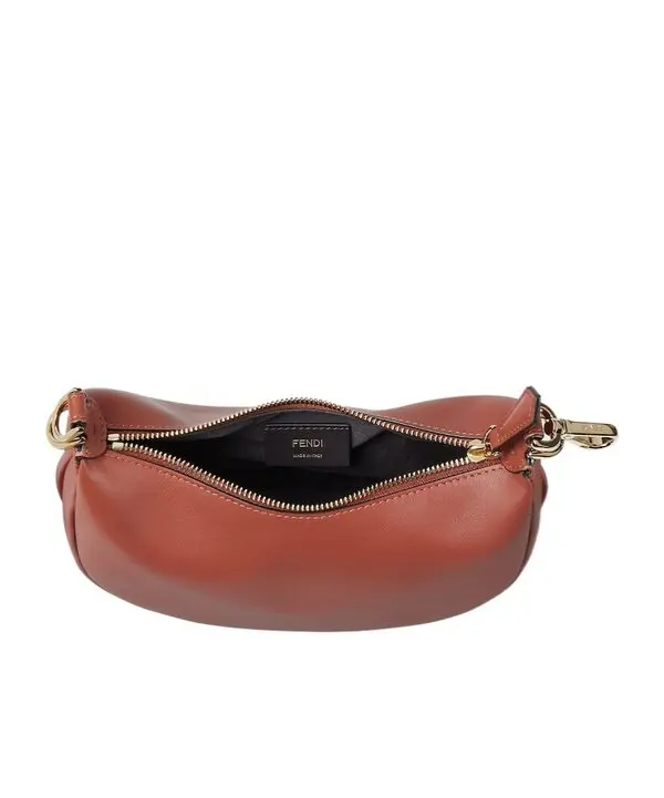 Fendi Fendigraphy Mini Hobo Bag - Brown