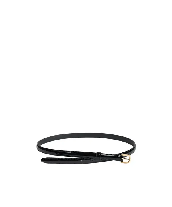 TOTEME Slim Patent Waist Belt