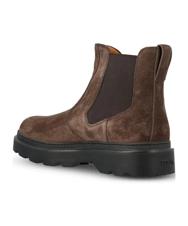 TOD'S Slip-on Chelsea Boots - Black