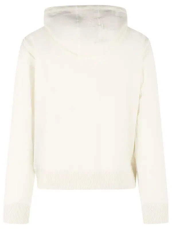 TOM FORD Zip-up Knitted Drawstring Hoodie