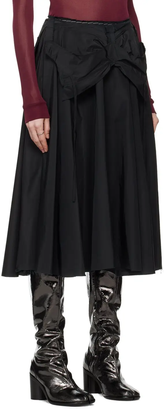 MAISON MARGIELA Layered Midi Skirt